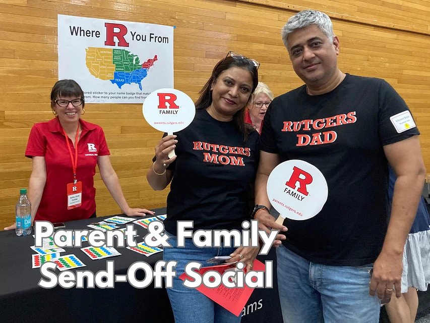 Parent and Family Send-Off Social | R Family Hub